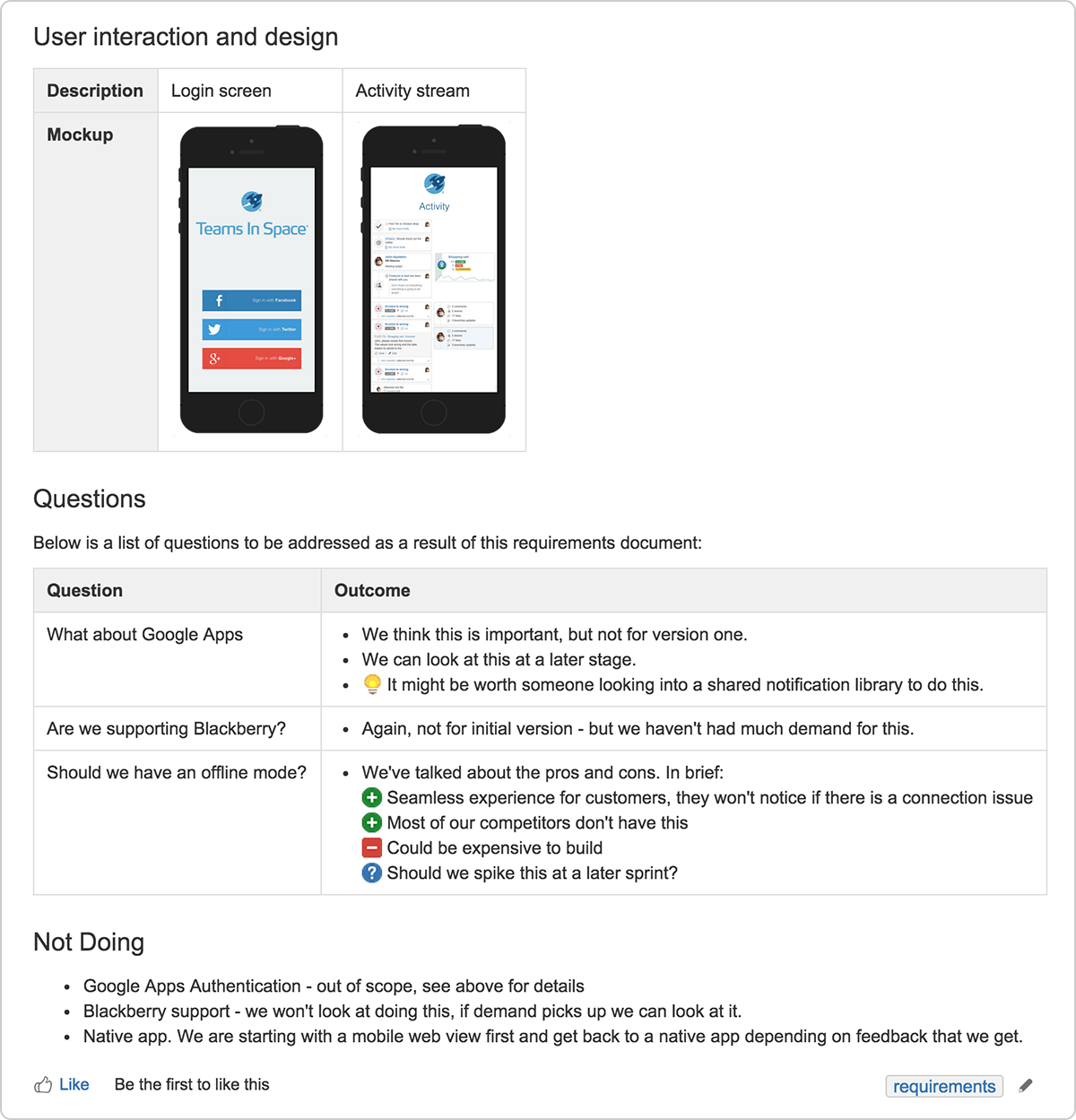 Business Requirements Document Template Word