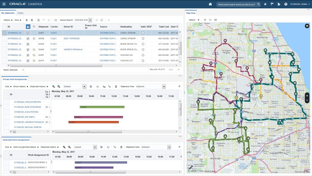 Transportation Management Systems (TMS): Features and Provid